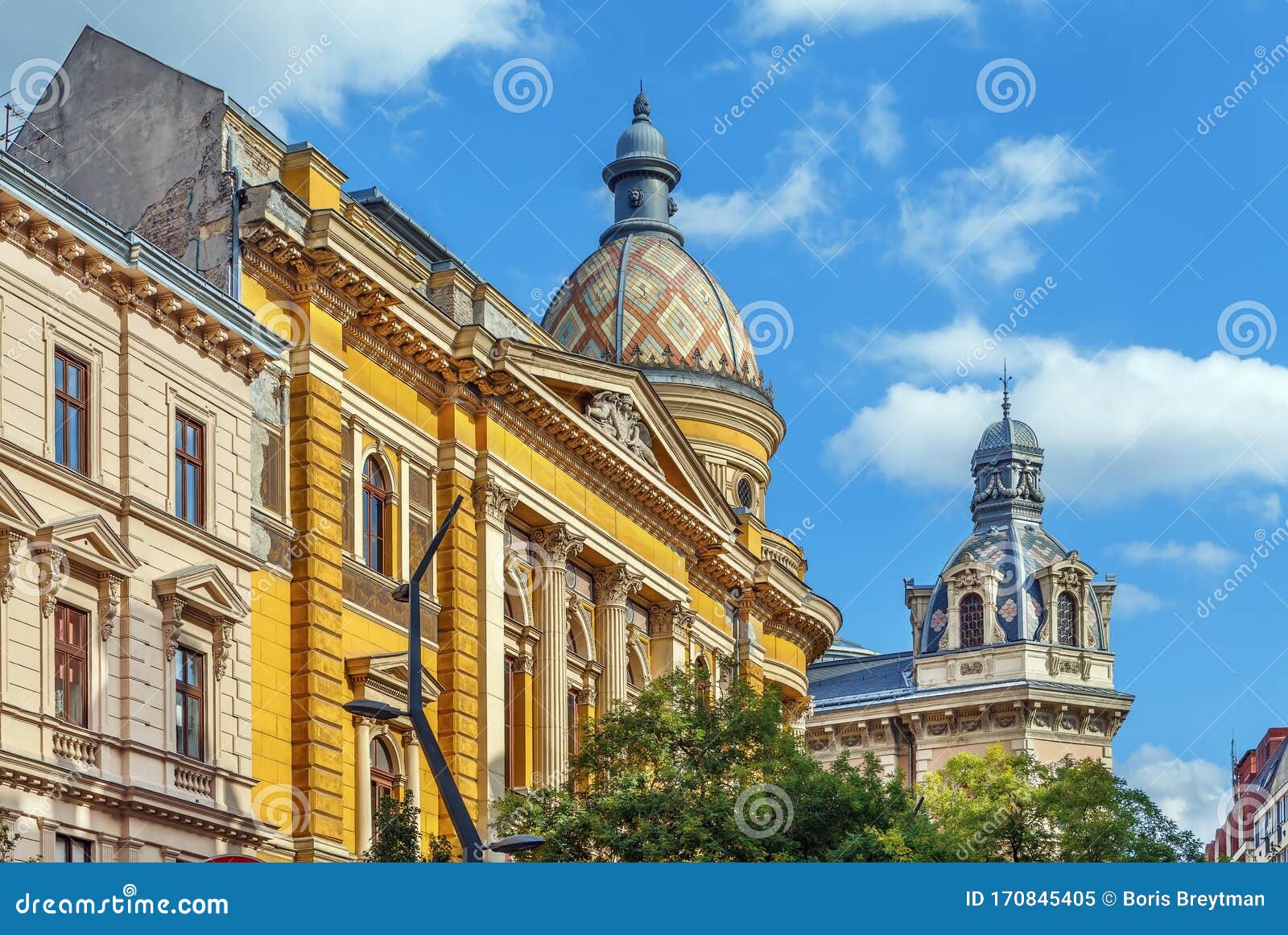 Budapest University Library, Hungary Stock Image - Image of city ...