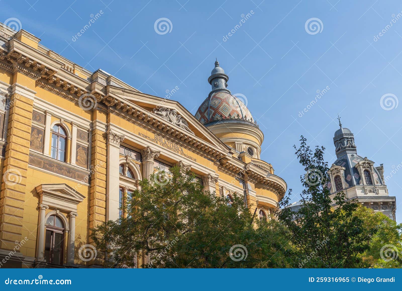Budapest University Library - Budapest, Hungary Editorial Image - Image ...