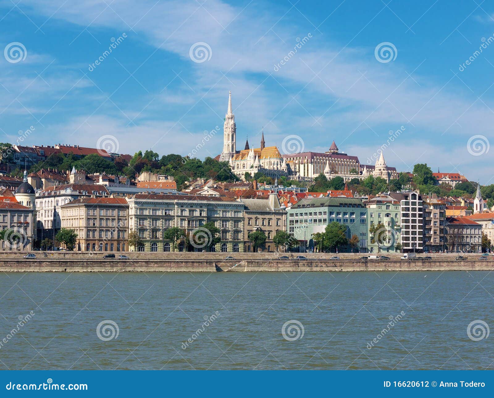 Budapest view stock photo. Image of danube, famous, hungary - 16620612