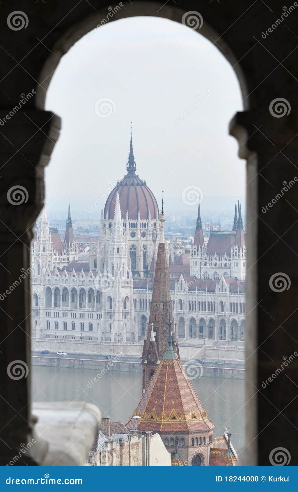 Budapest view stock photo. Image of hungary, high, europe - 18244000