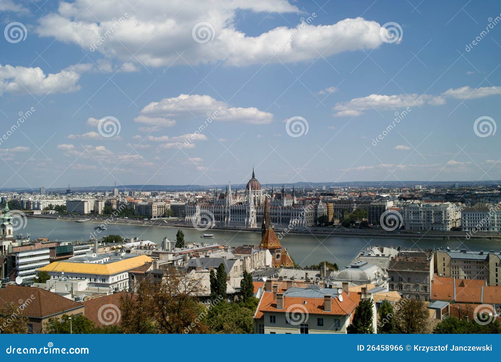 Budapest view. stock photo. Image of danube, capital - 26458966