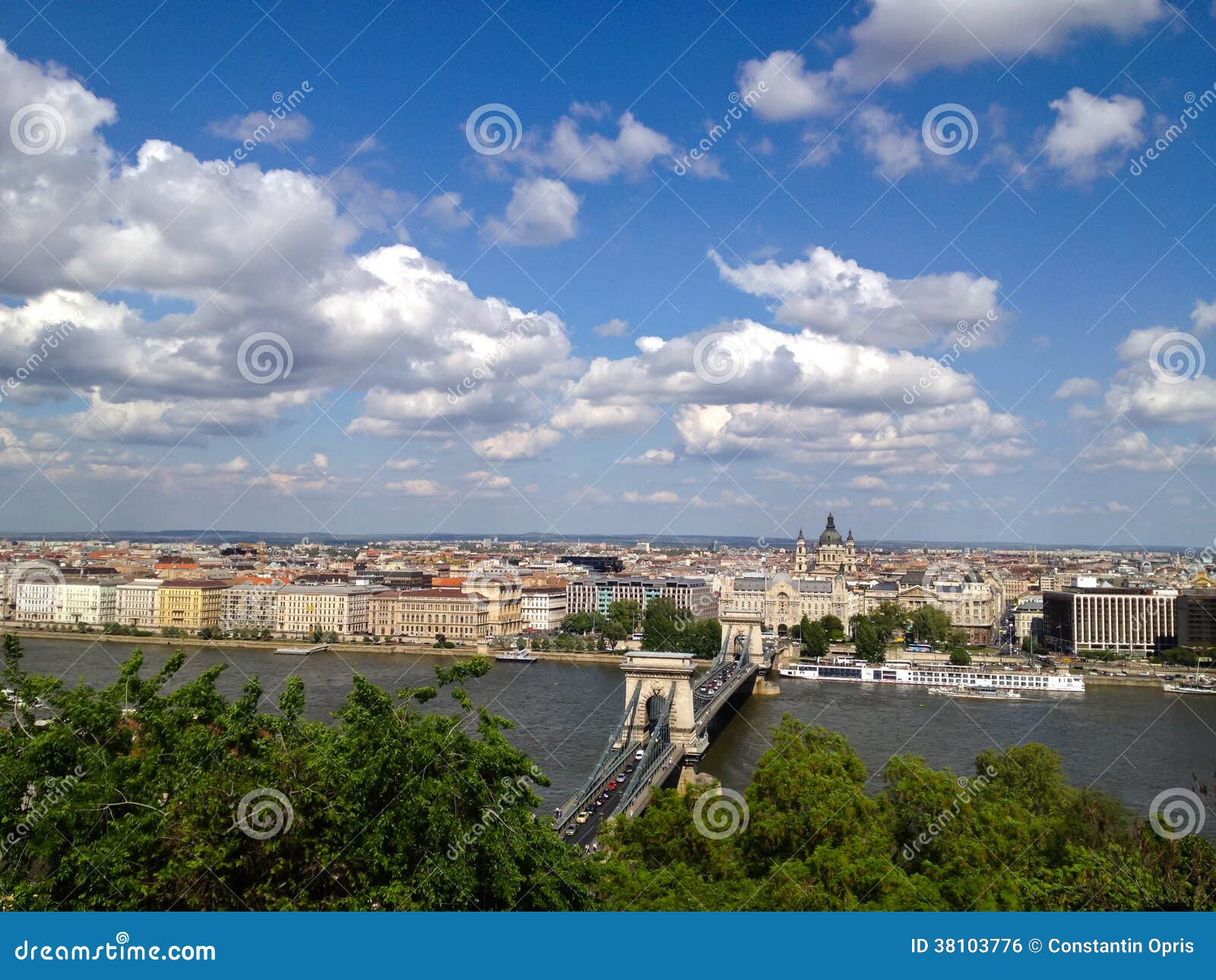 Budapest view stock photo. Image of large, view, panorama - 38103776