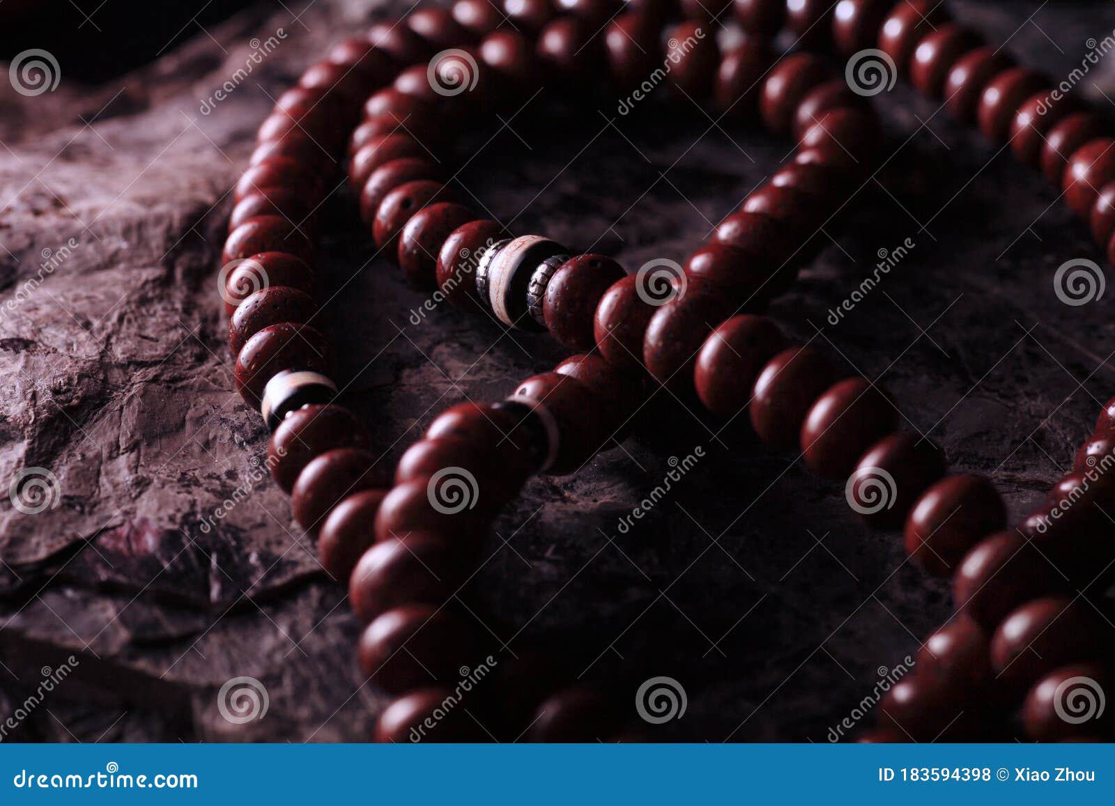Buddha beads stock photo. Image of hand, pine, wood - 183594398