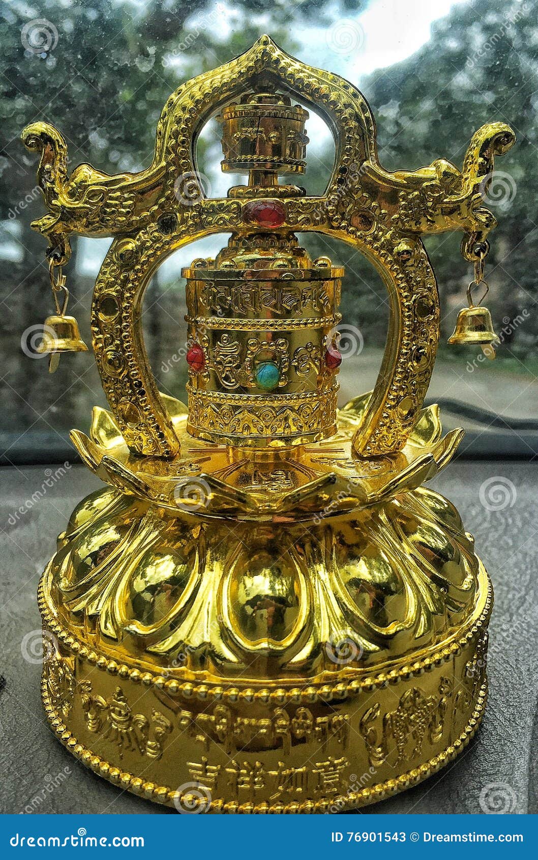 Buddha bell stock image. Image of cultural, buddha, solar - 76901543