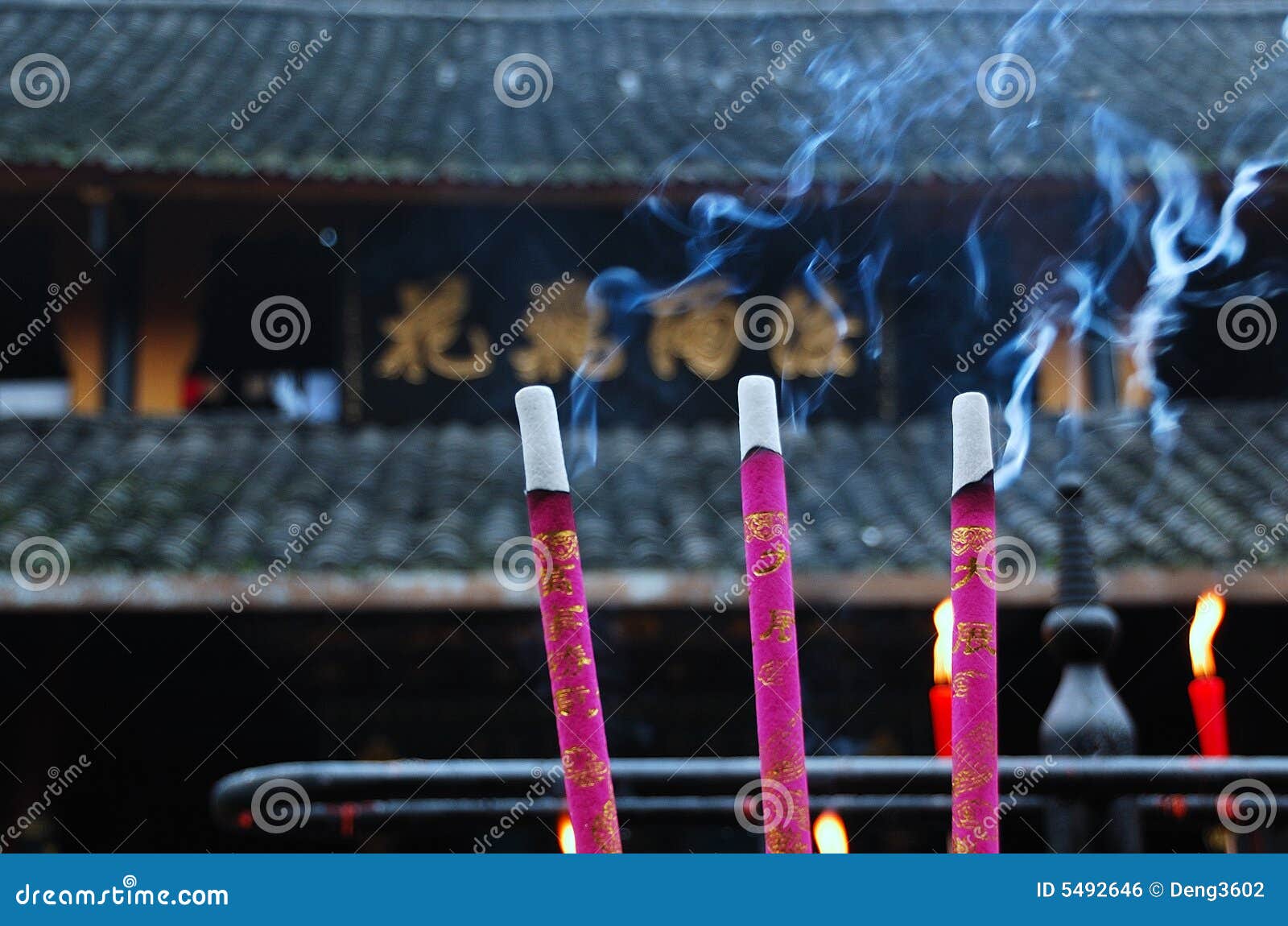 Buddha bless stock photo. Image of burn, joss, believer - 5492646