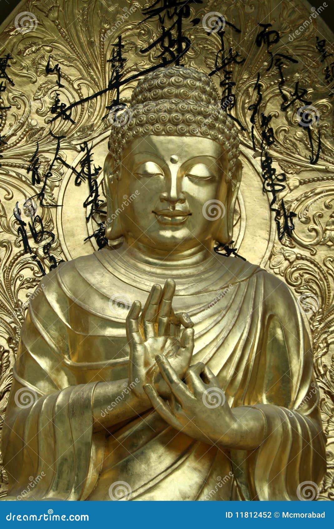Buddha Blesses stock photo. Image of aura, buddha, bless - 11812452