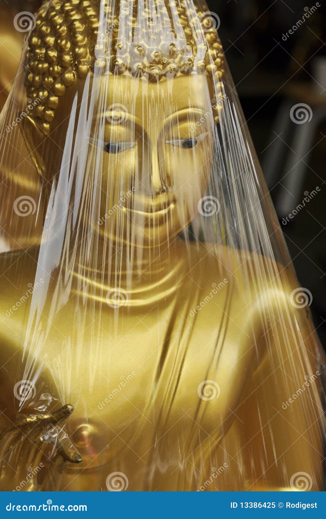 Buddha Body Face Wrap stock image. Image of build, imagery - 13386425