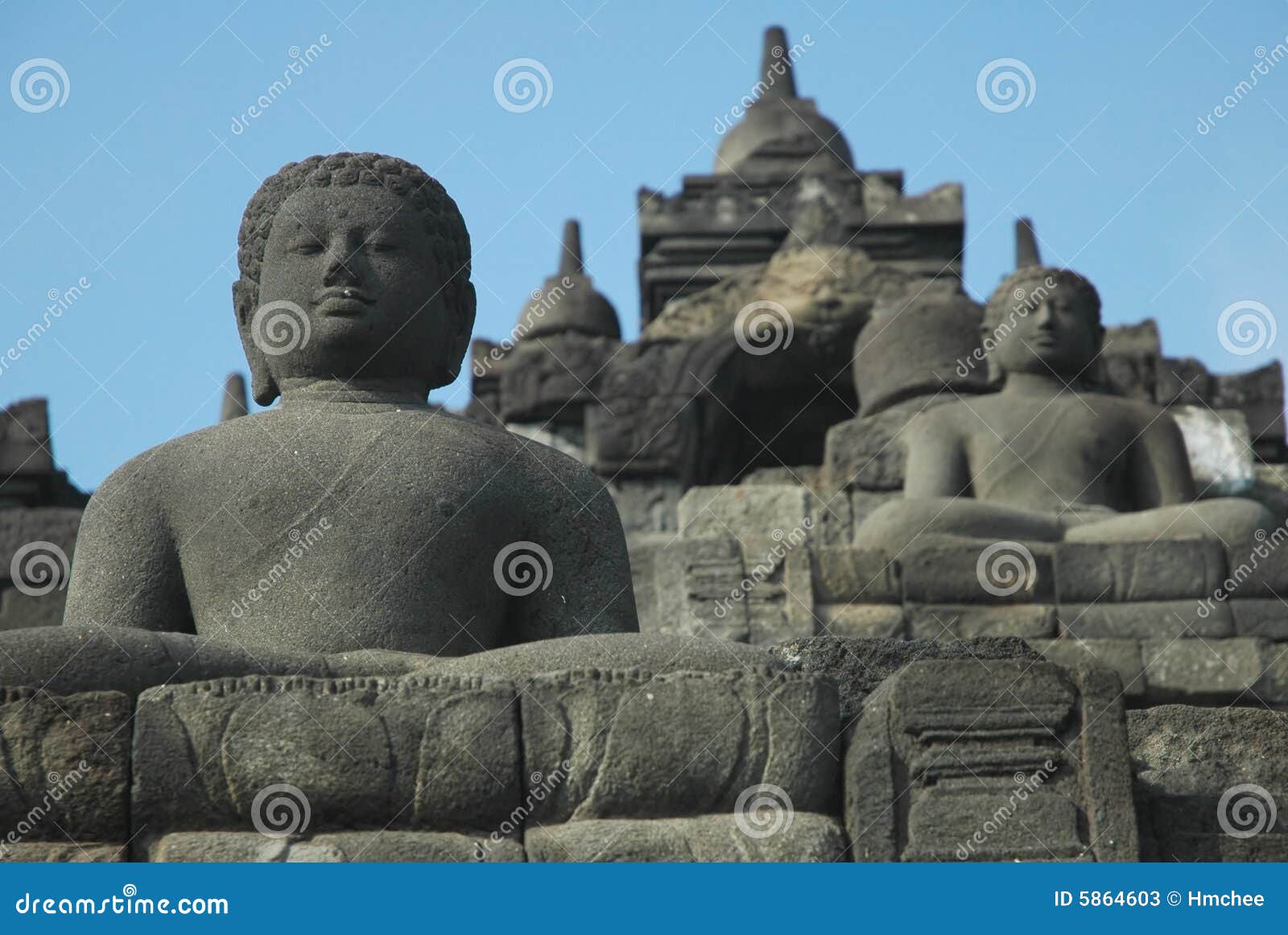 Buddha Carving in Borobudur Stock Image - Image of calm, monument: 5864603