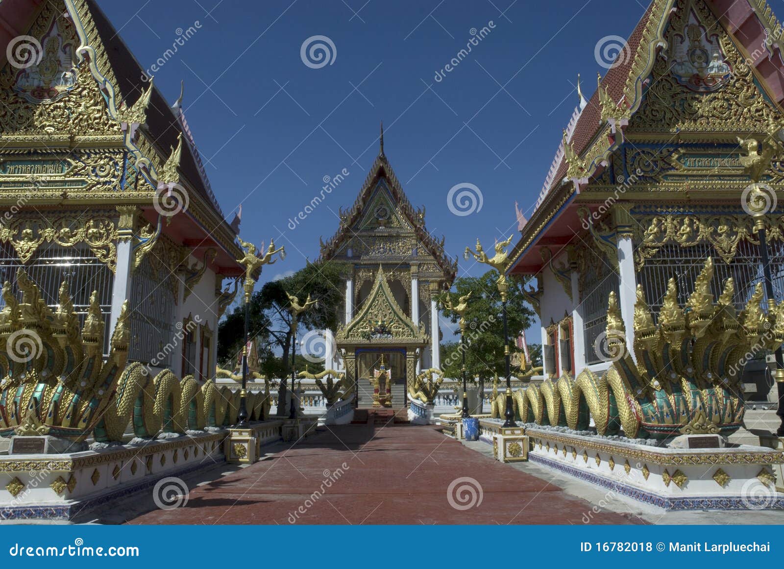 Buddha Church stock photo. Image of siam, temple, phra - 16782018