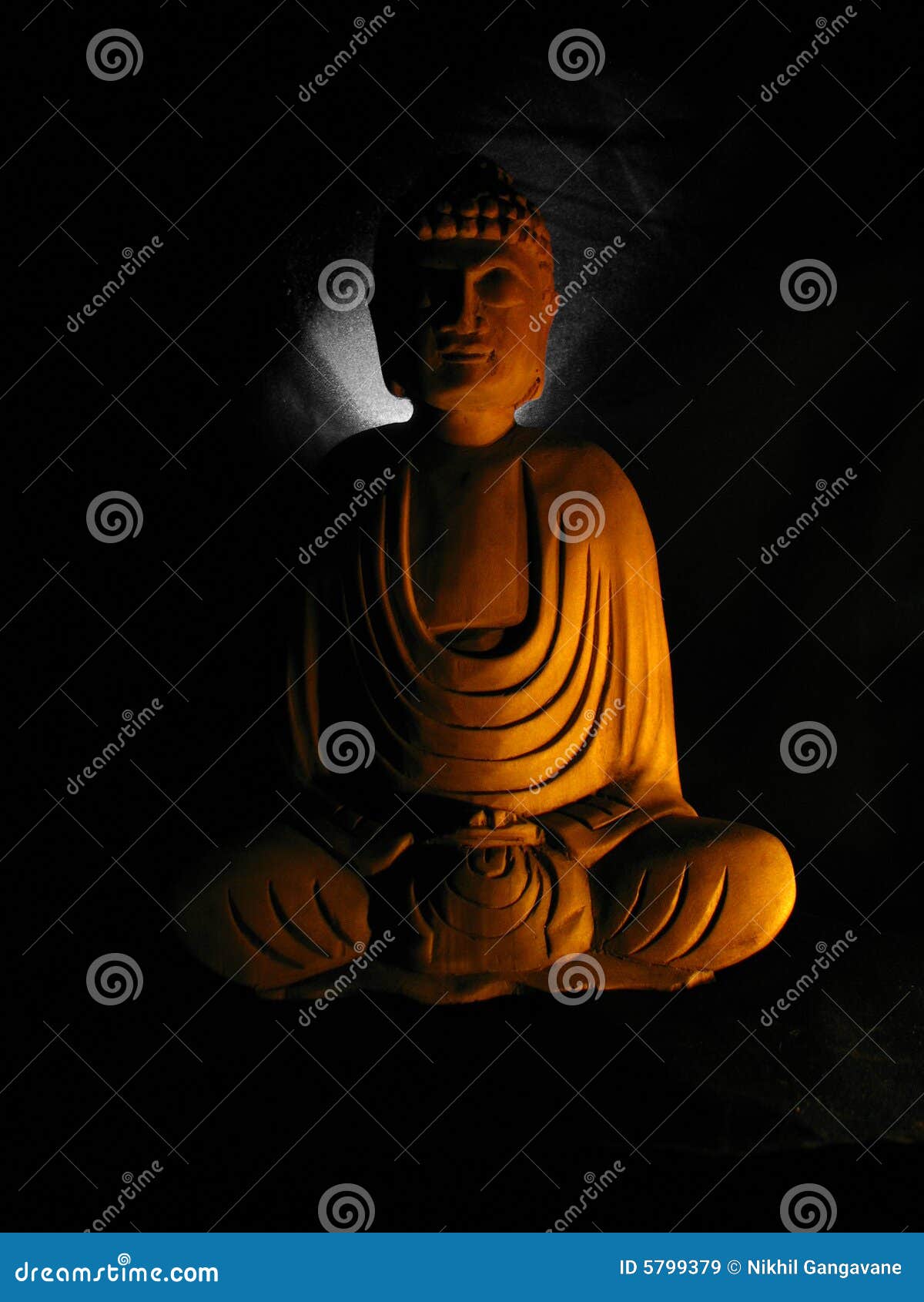Buddha Enlightenment stock image. Image of lighting, buddhism - 5799379