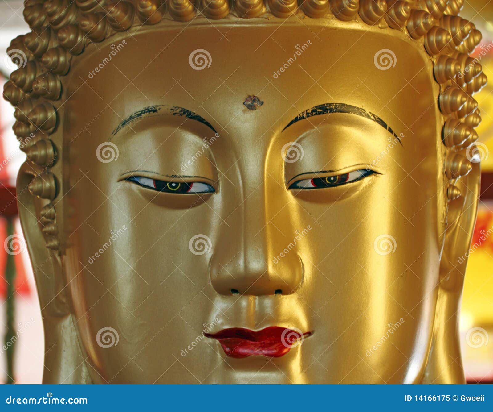 Buddha face stock image. Image of preaching, salvation - 14166175