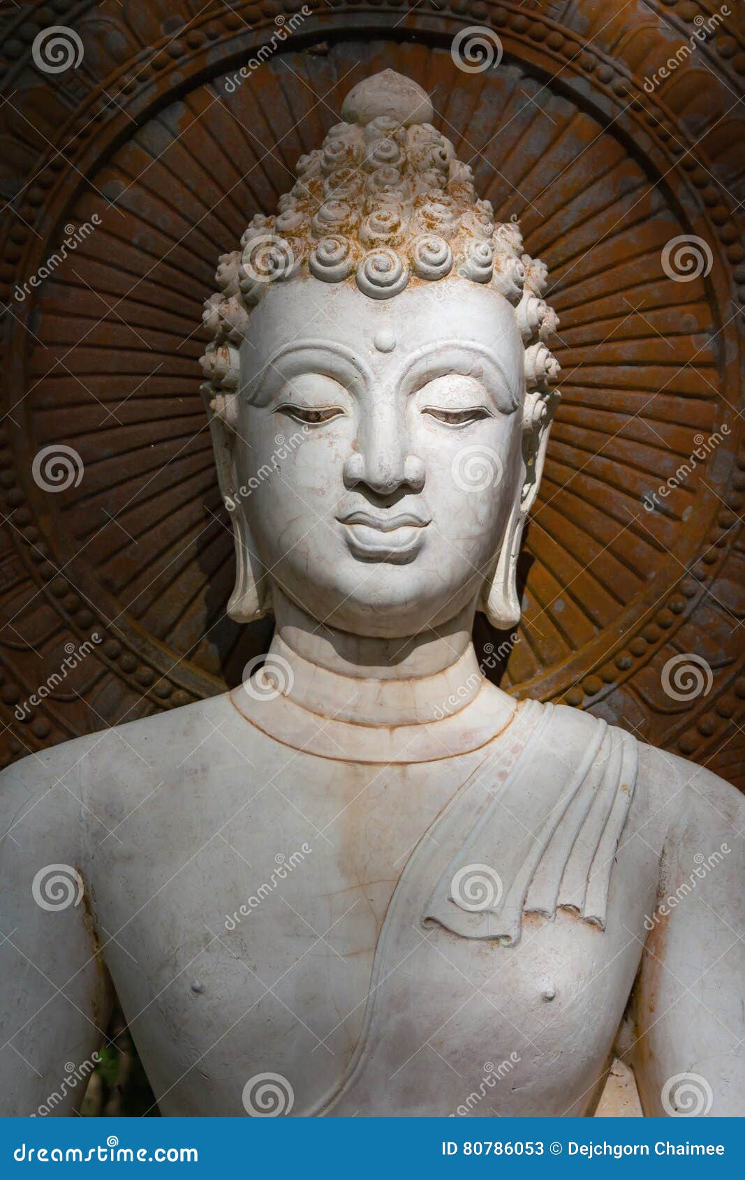 Buddha, Face of Budda Statue Stock Image - Image of monument, ancient ...