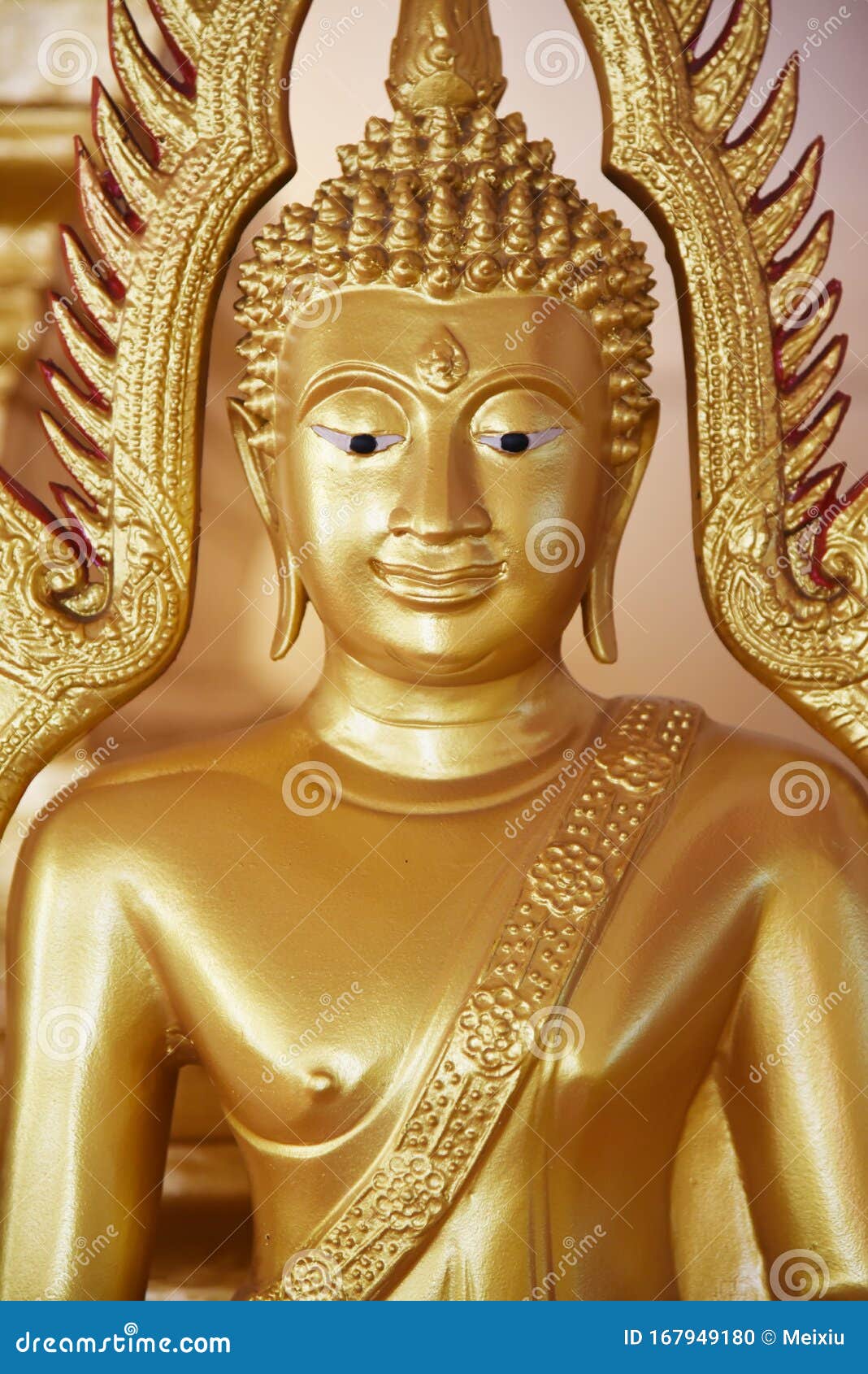 Buddha face. stock photo. Image of hindus, praying, face - 167949180