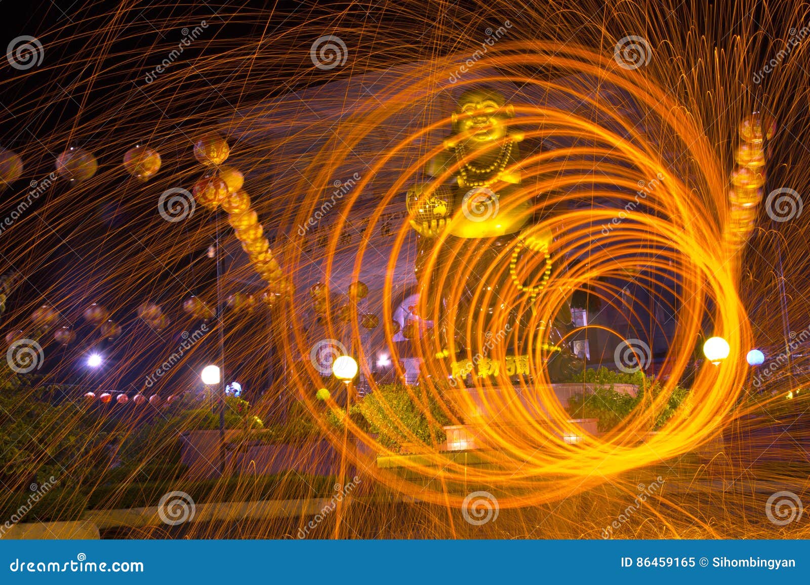 Buddha on fire stock image. Image of fire, long, buddha - 86459165