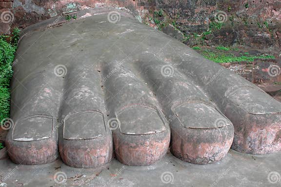 Buddha Foot stock image. Image of outside, buddhism, josh - 11137253