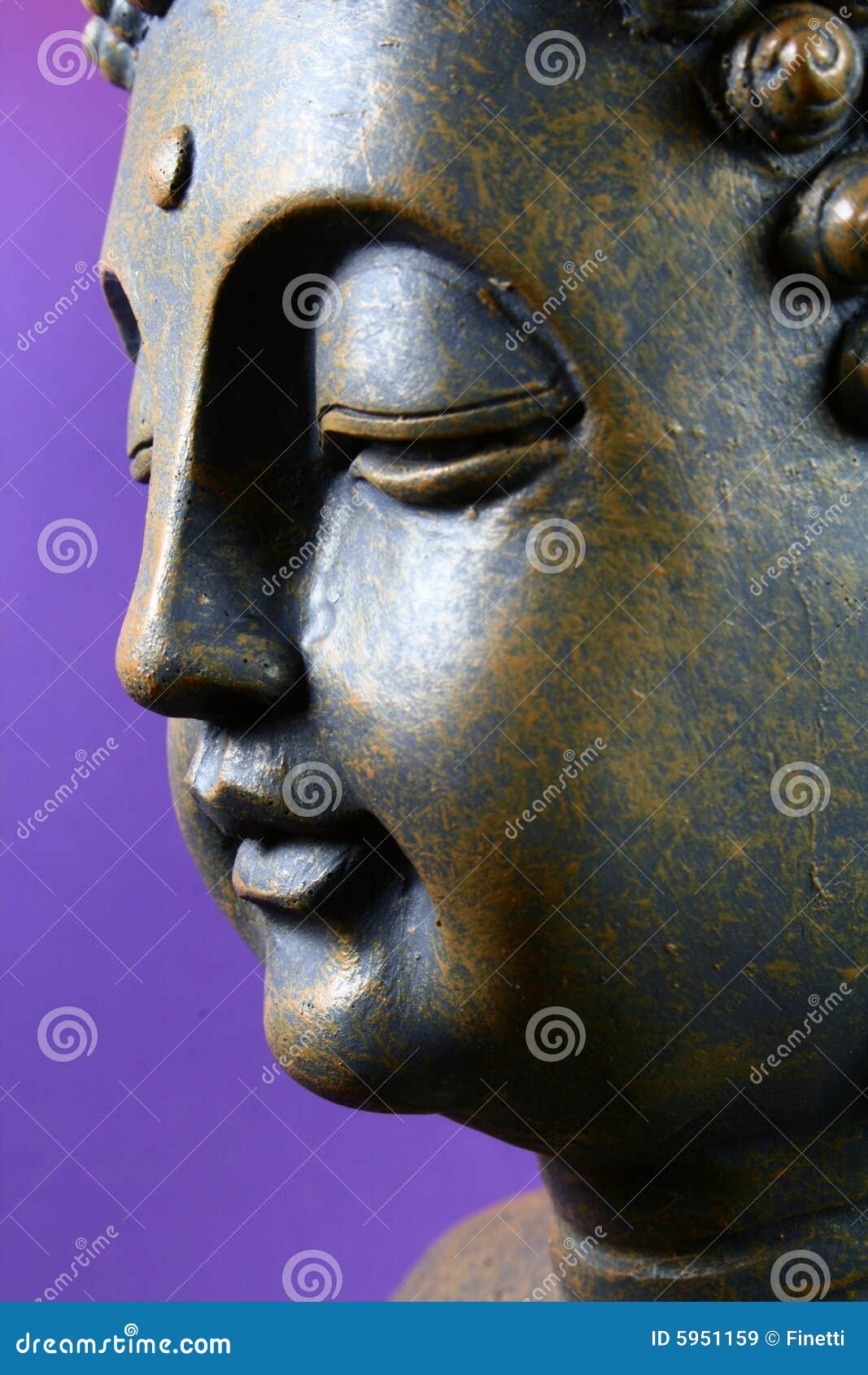 Buddha in front of violet stock image. Image of chinese - 5951159