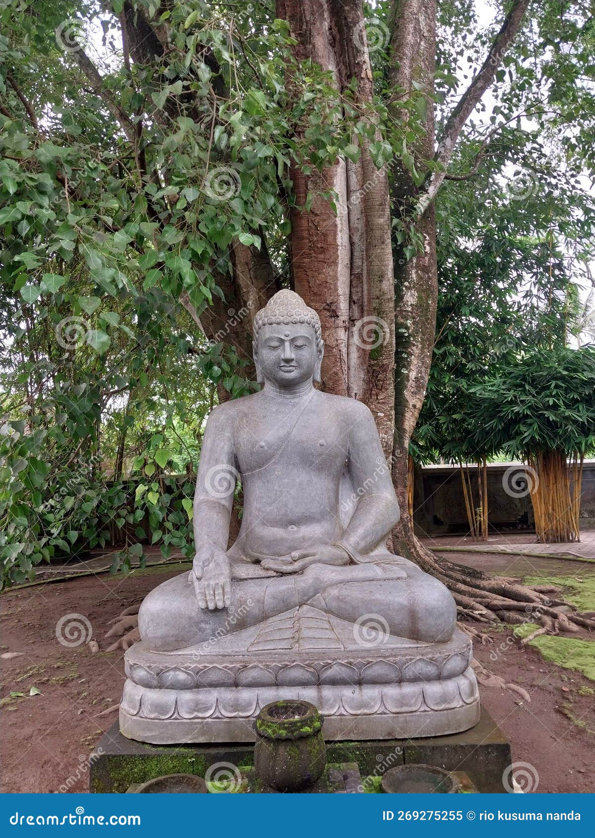 Buddha Gotama stock image. Image of temple, mendut, gotama - 269275255