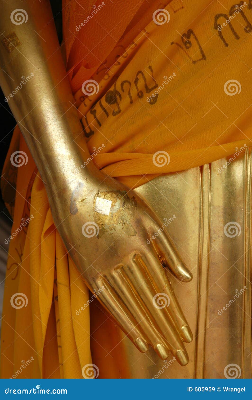 Buddha Hand stock image. Image of bright, fabric, buddha - 605959