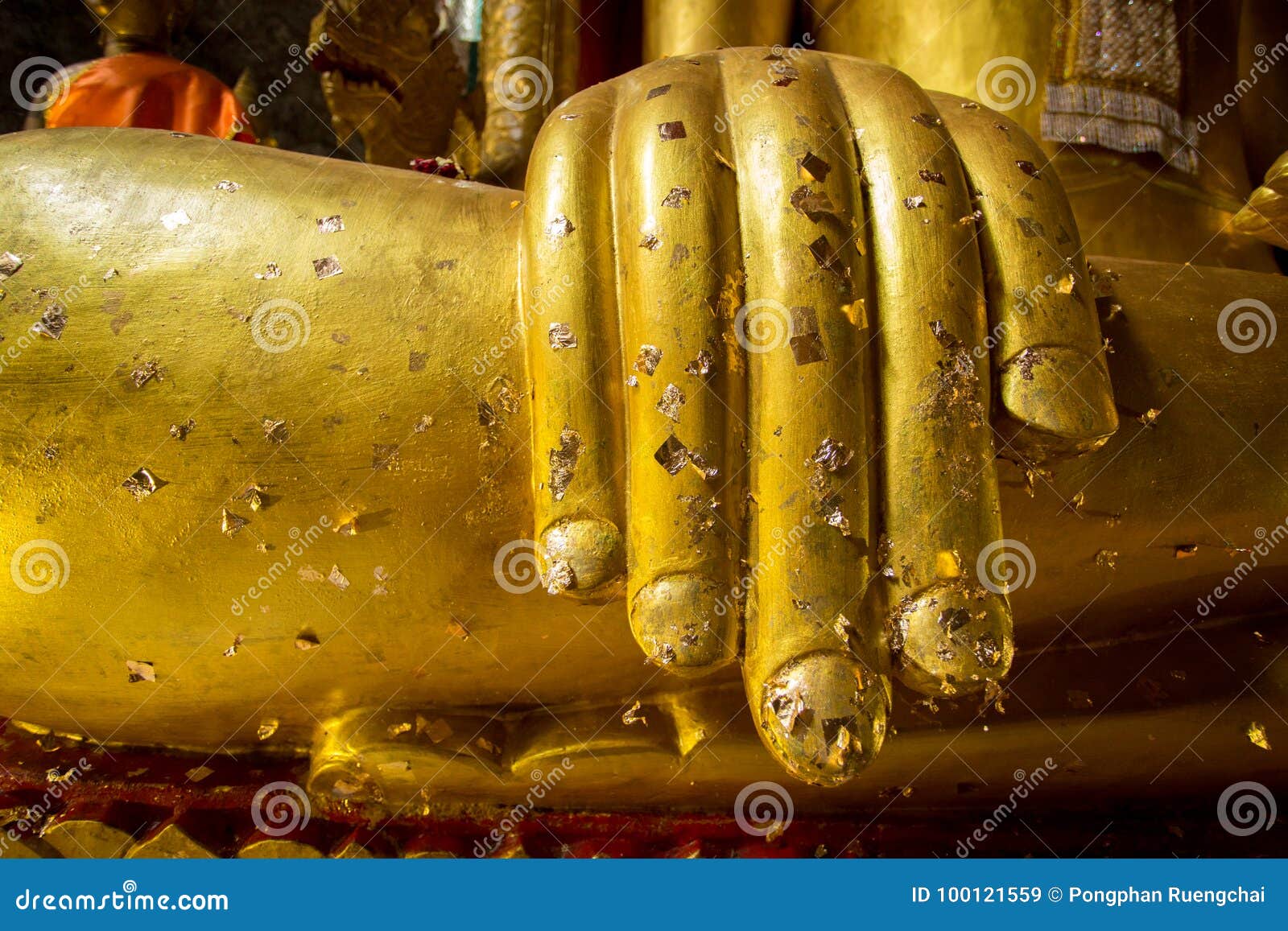 Buddha hand stock image. Image of symbol, thai, buddhist - 100121559