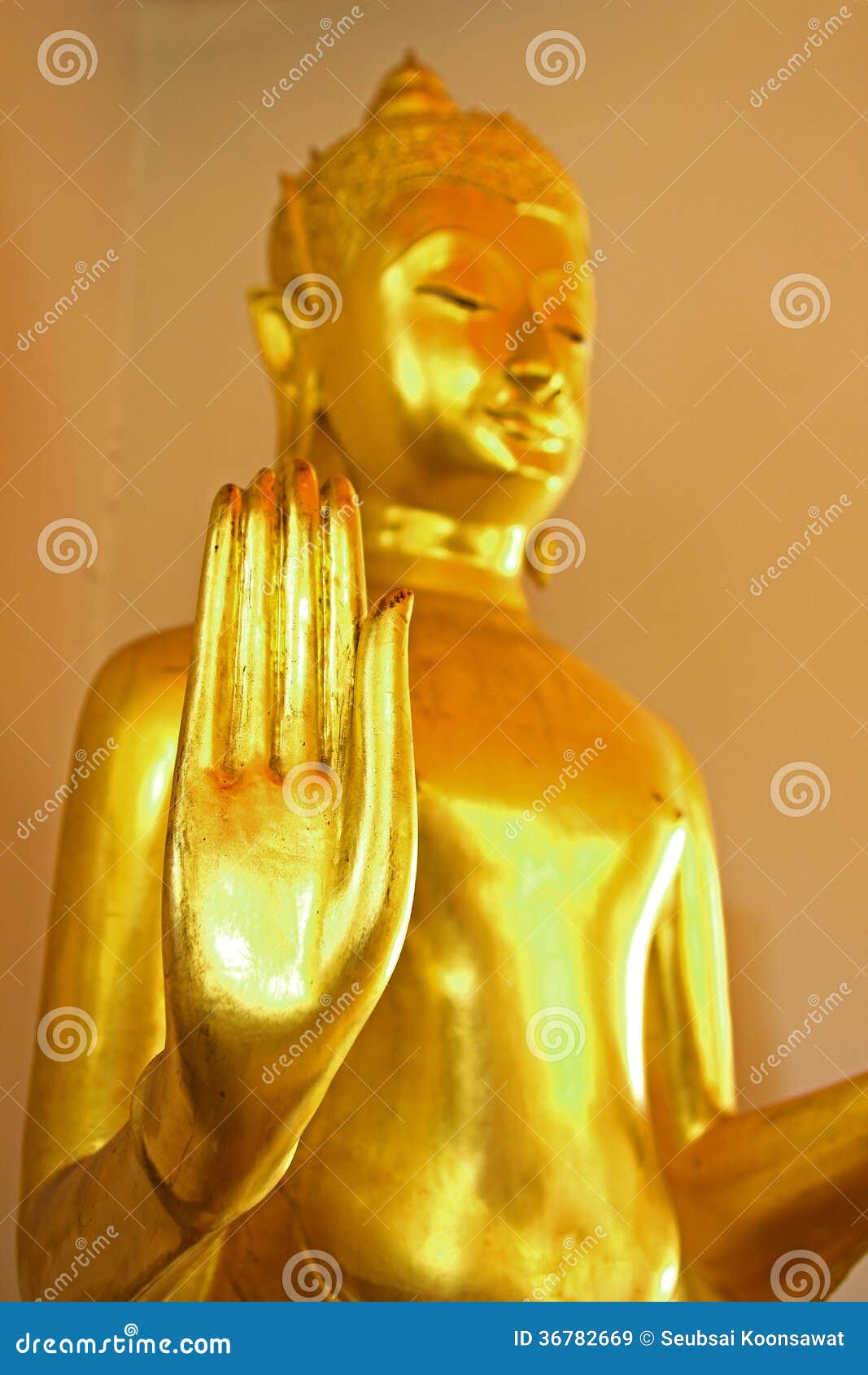 Buddha hand gold close-up stock image. Image of buddha - 36782669