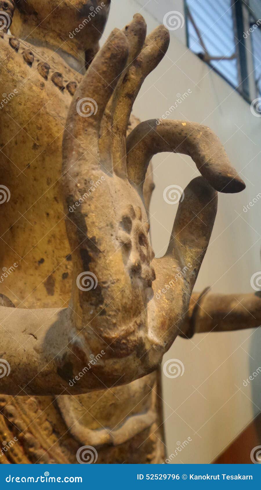 Buddha hand statue stock photo. Image of museum, buddha - 52529796