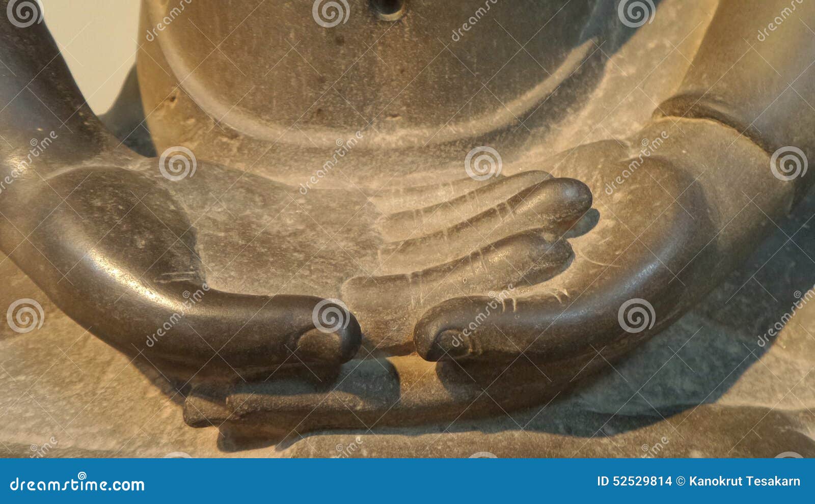 Buddha hand statue stock photo. Image of hand, carving - 52529814
