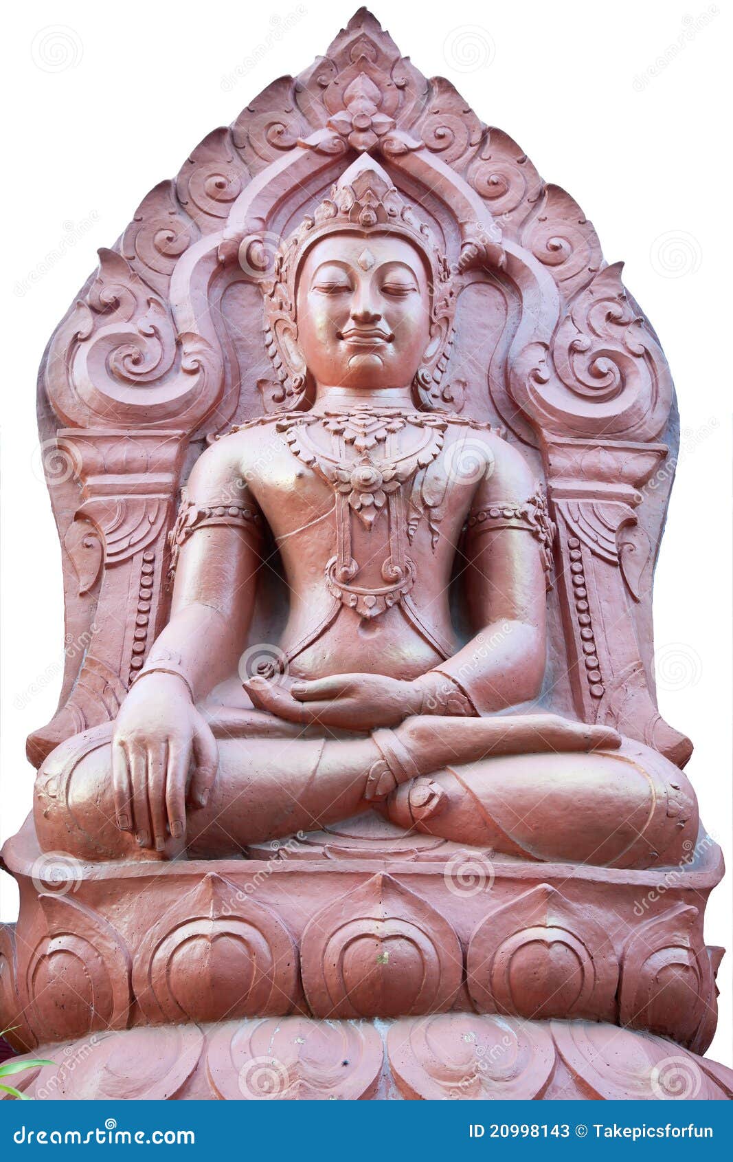 Buddha Image at Golden Triangle Stock Image - Image of backgroud ...
