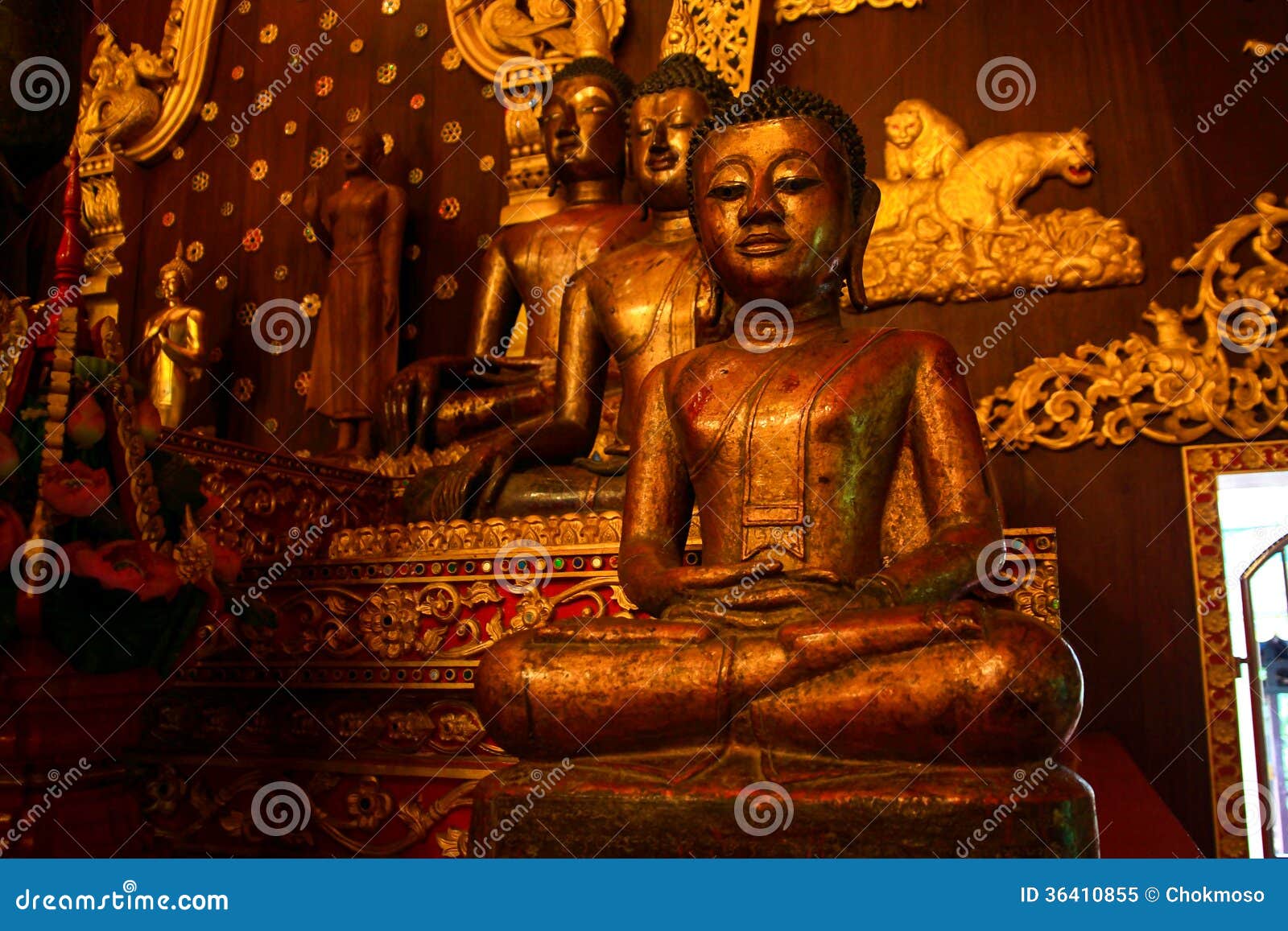 Buddha image stock image. Image of worship, temple, faith - 36410855
