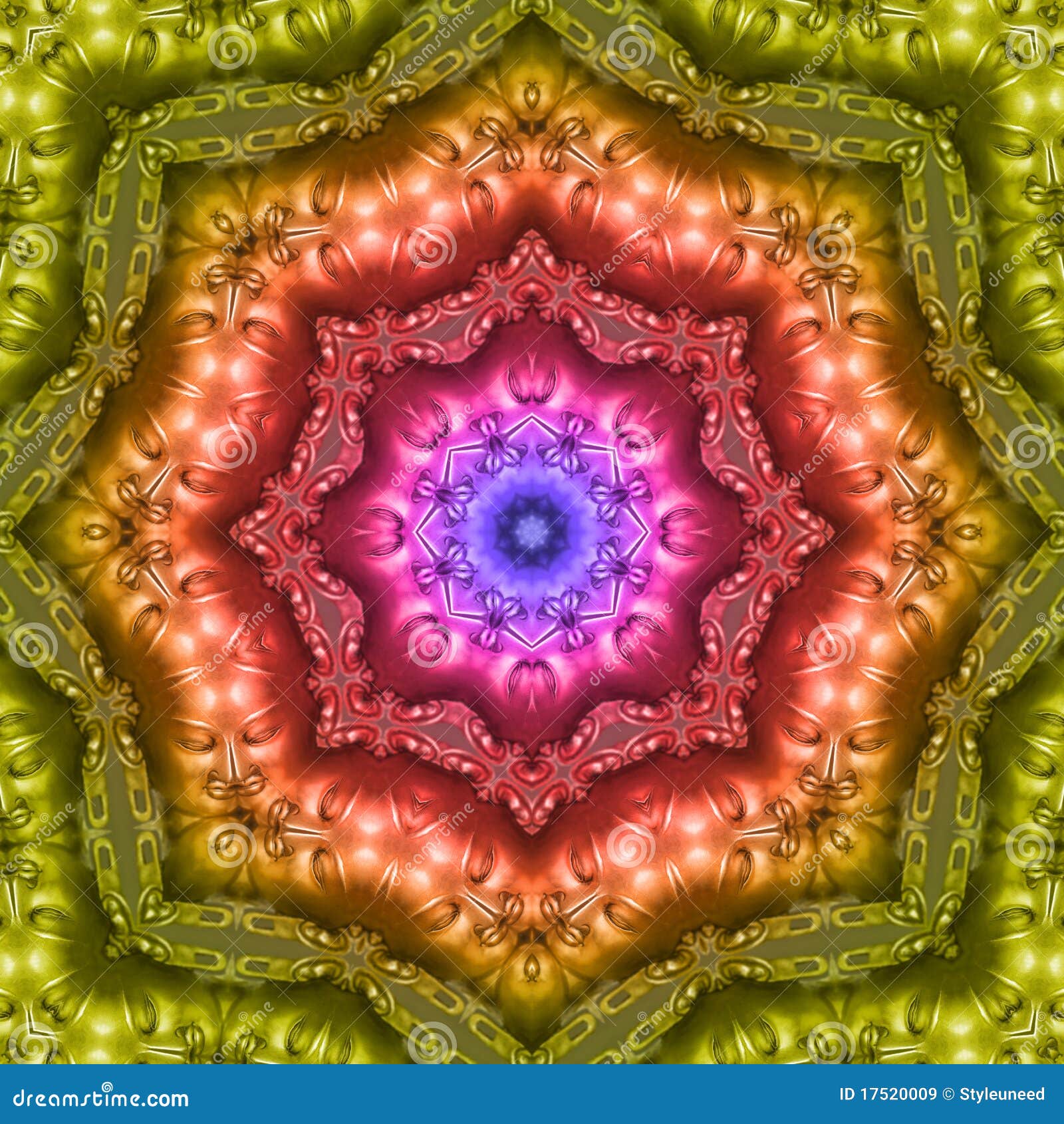 Buddha inside Mandala 02 stock illustration. Illustration of buddhism ...