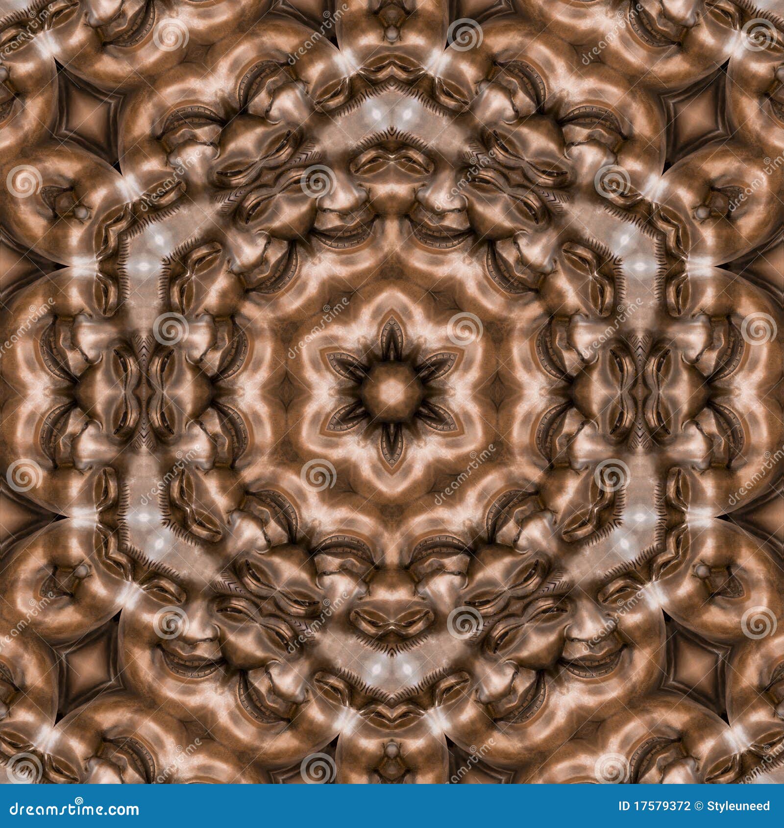 Buddha inside Mandala 11 stock illustration. Illustration of ...