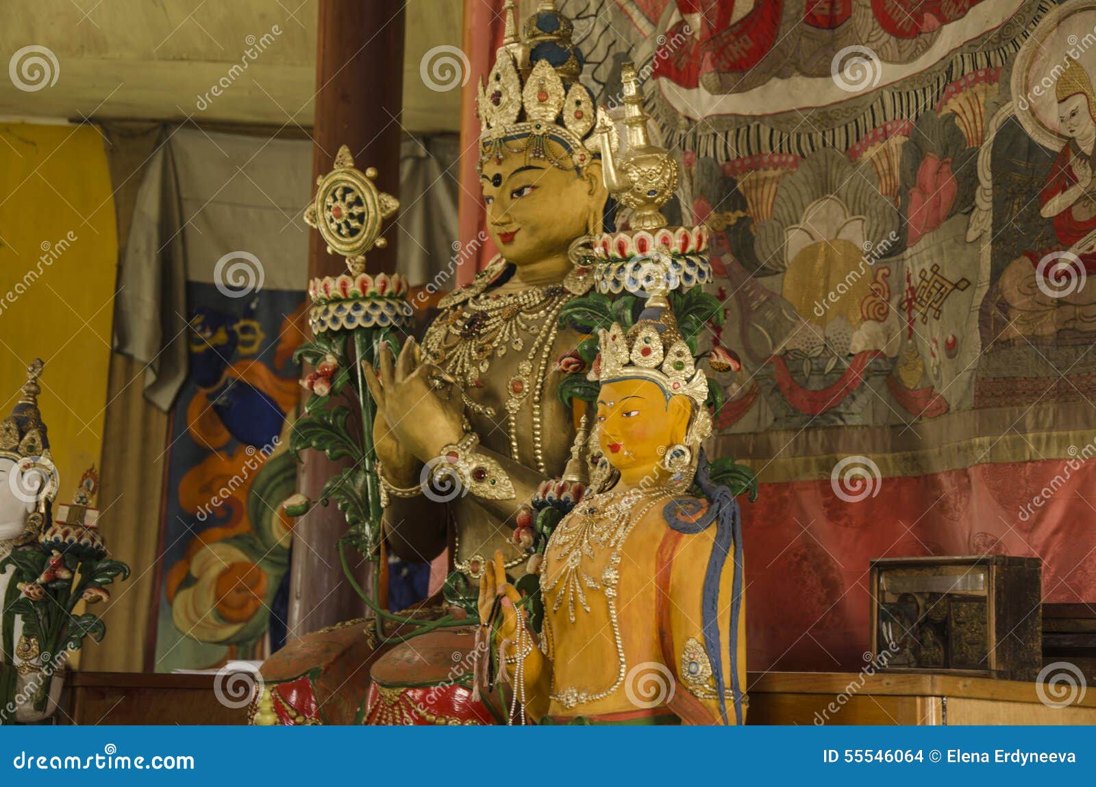 Buddha Manjushri stock photo. Image of temple, manjushri - 55546064