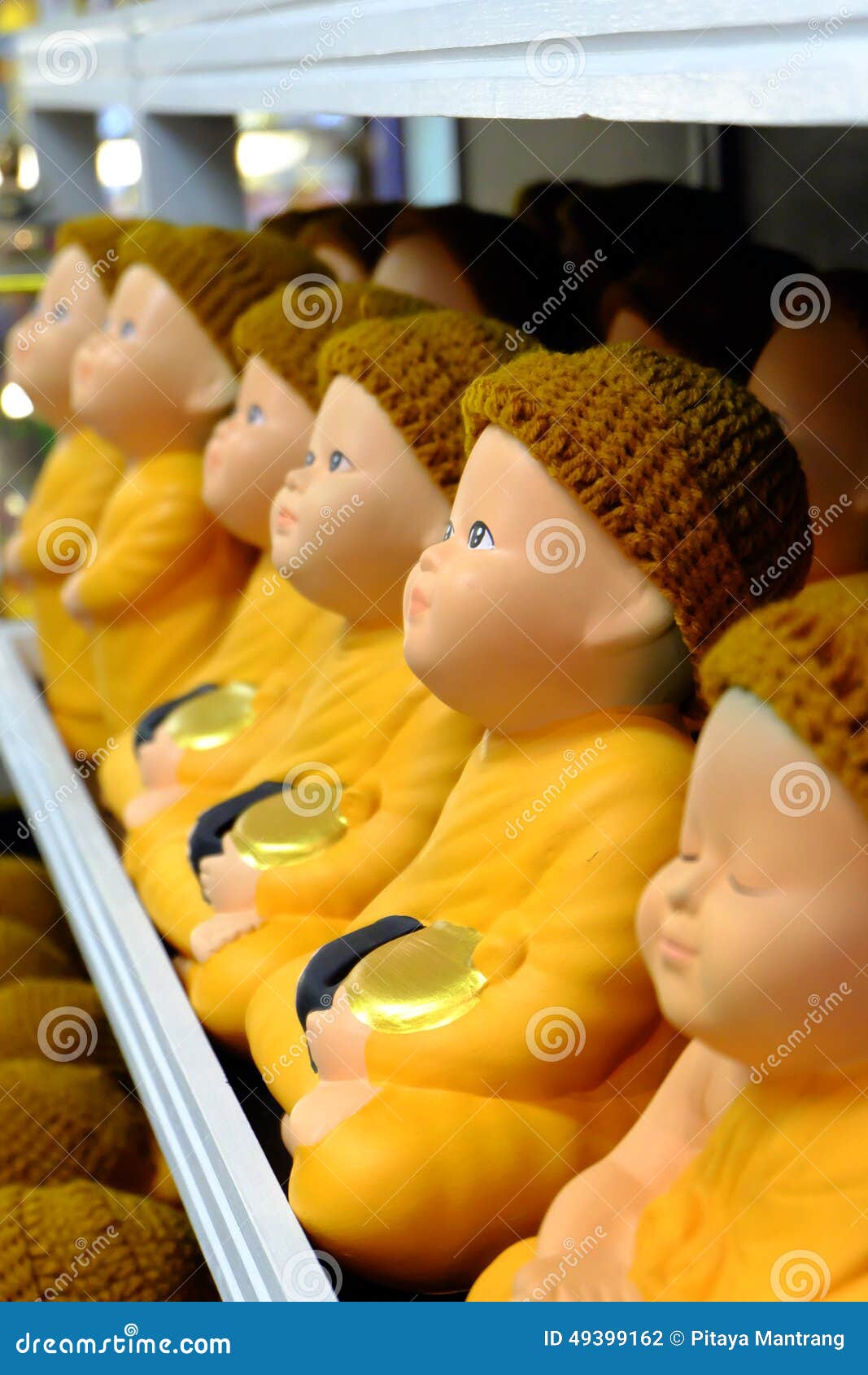Buddha monk dolls stock photo. Image of monk, rerax, buddhahood - 49399162