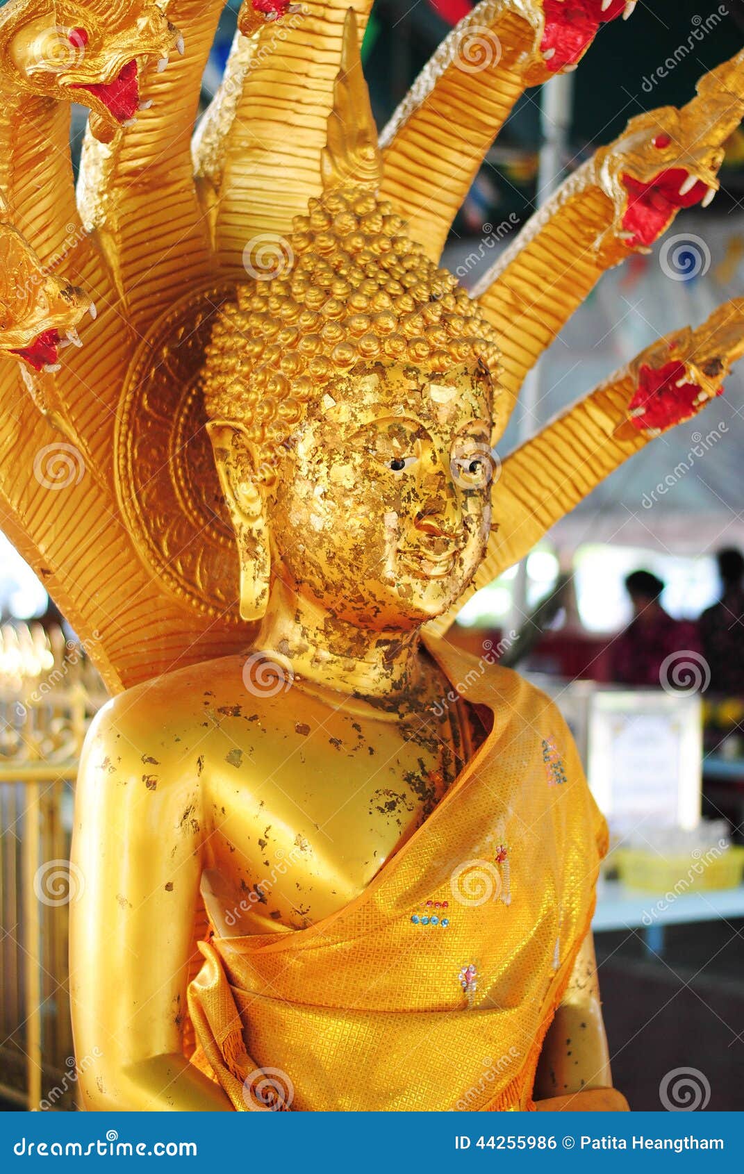 Buddha stock photo. Image of gold, buddha, monk, tempke - 44255986
