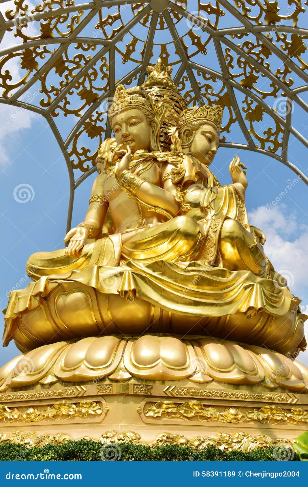 Buddha stock image. Image of golden, beauty, pagoda, truth - 58391189