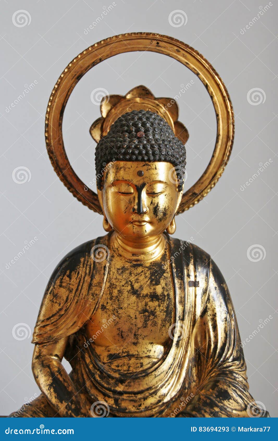 Buddha old statue stock image. Image of peace, asia, amulets - 83694293