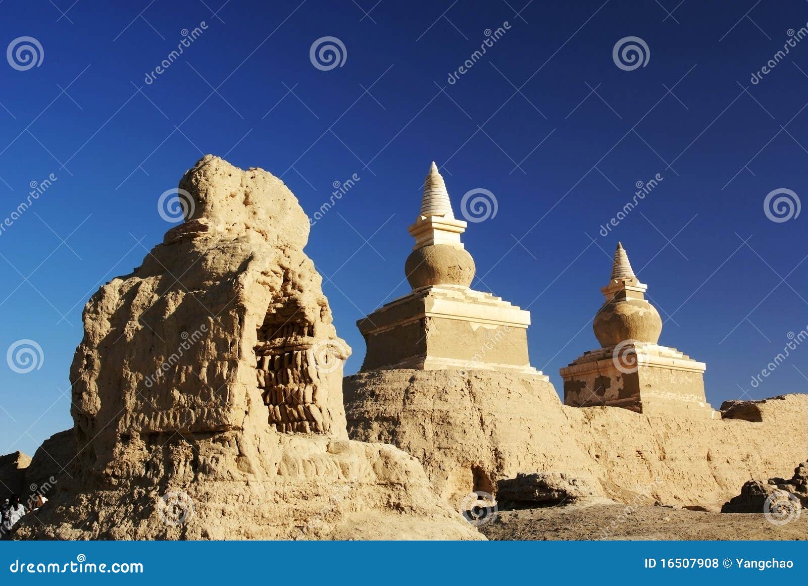 Buddha pagoda in heicheng stock photo. Image of chinese - 16507908