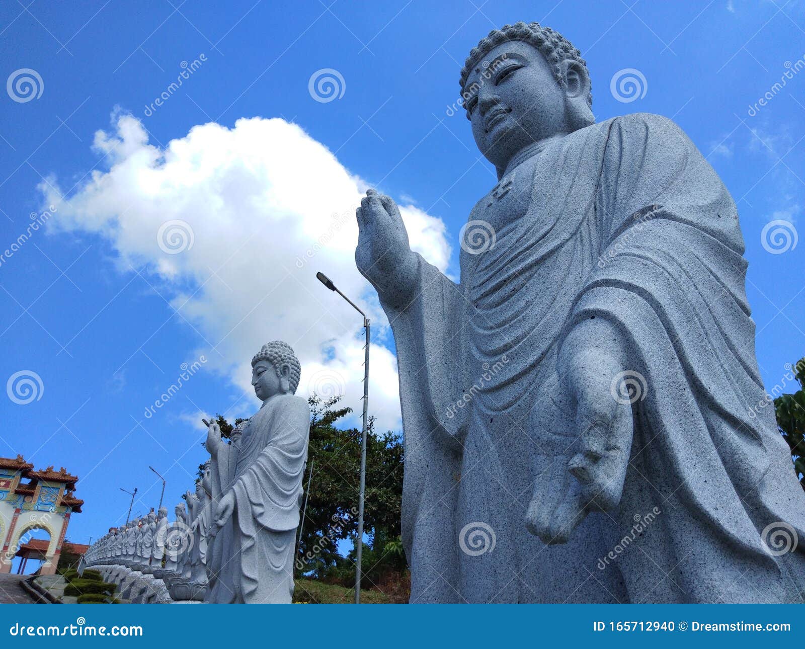 Buddha Peace Temple Pray Calm Stock Photo - Image of calm, peace: 165712940