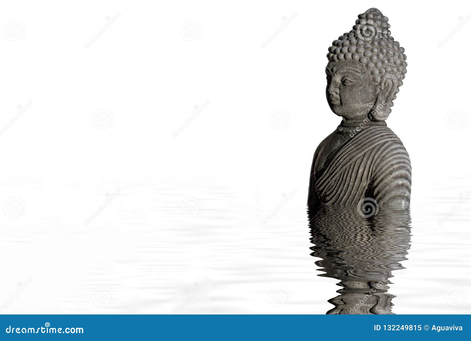 Buddha portrait statue stock image. Image of peaceful - 132249815