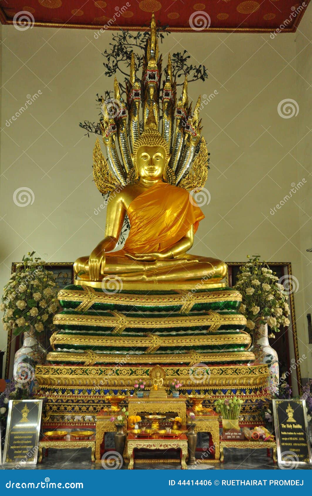 Buddha Posture Exercise For Physical Body Stock Photography ...