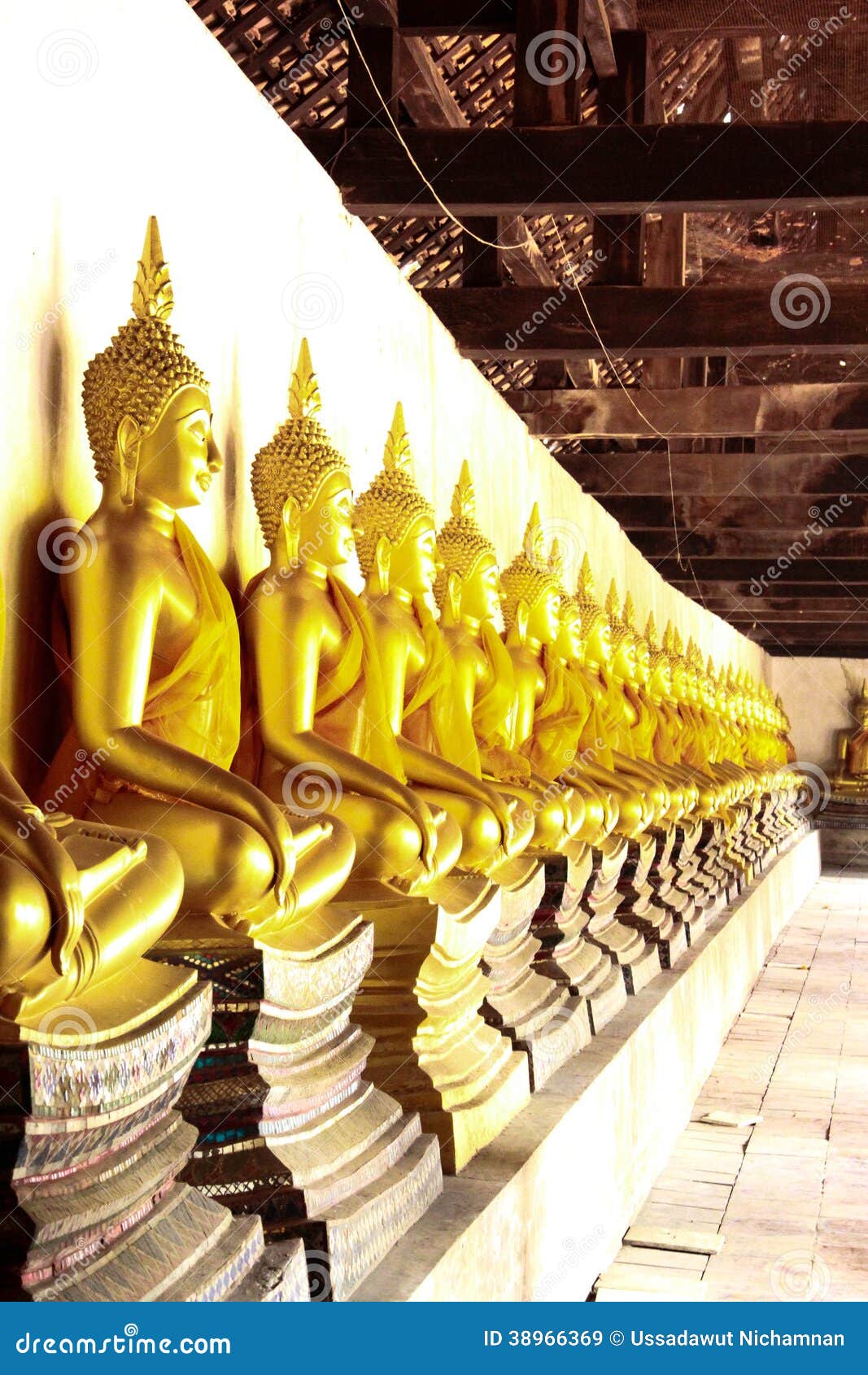 Buddha s disciples stock image. Image of statuary, thai - 38966369