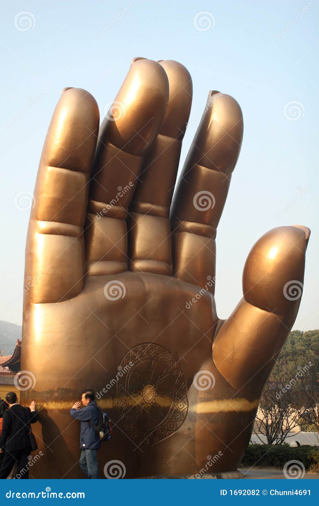 Buddha s hand stock photo. Image of china, happy, historic - 1692082