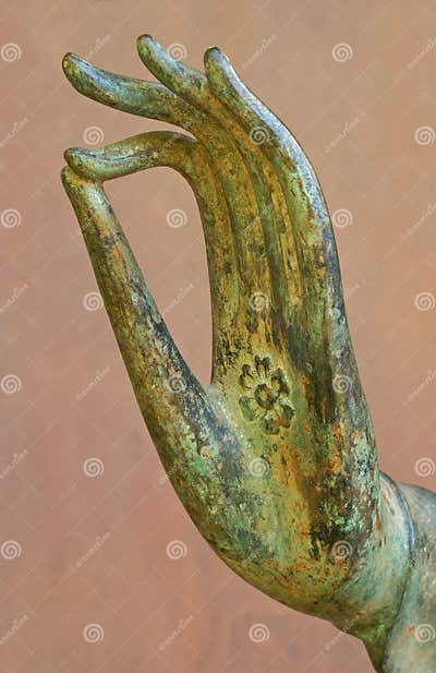 Buddha s Hand Gesture stock image. Image of teachings - 2913099