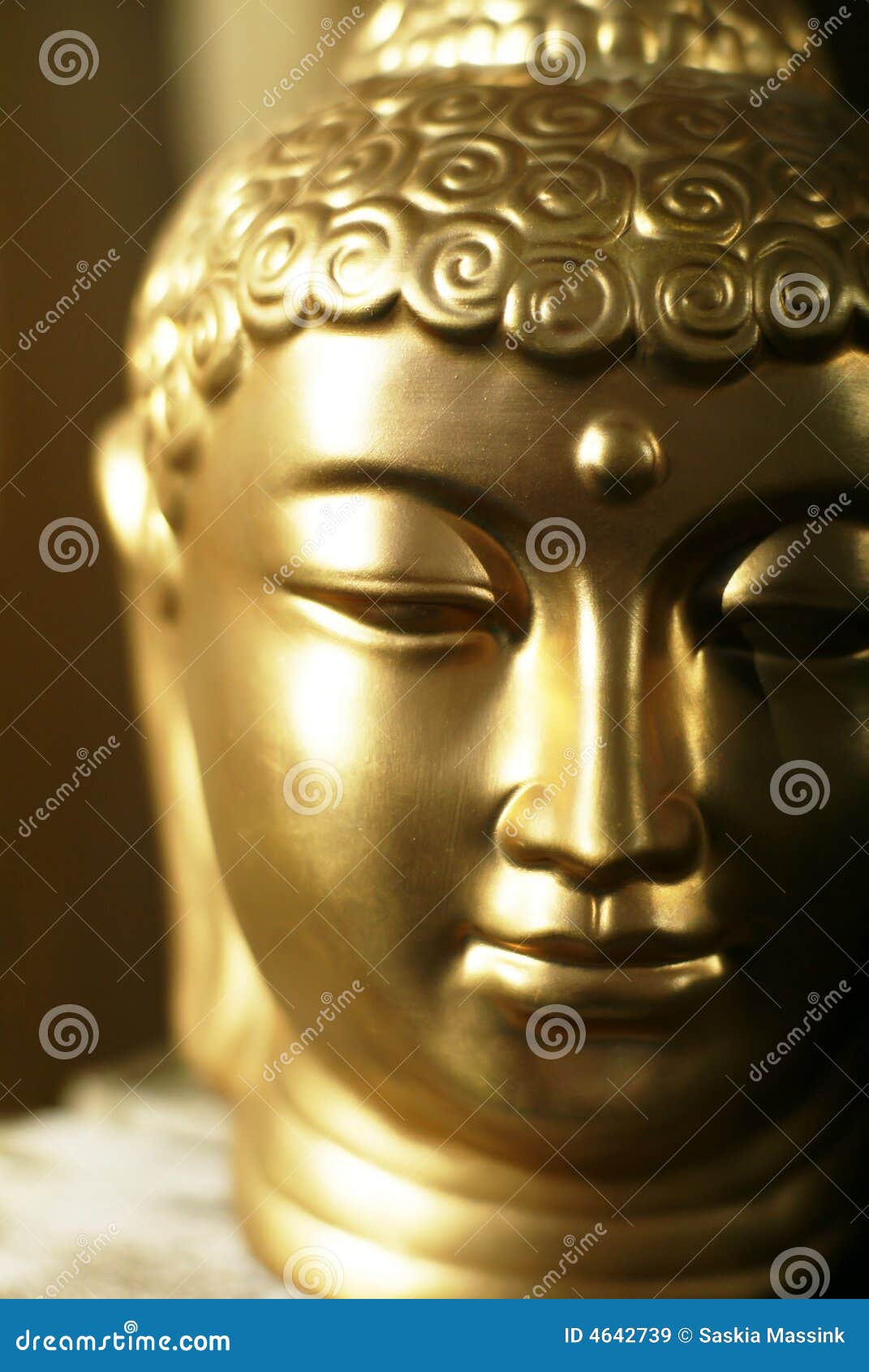 Buddha s head. stock image. Image of close, wisdom, macro - 4642739