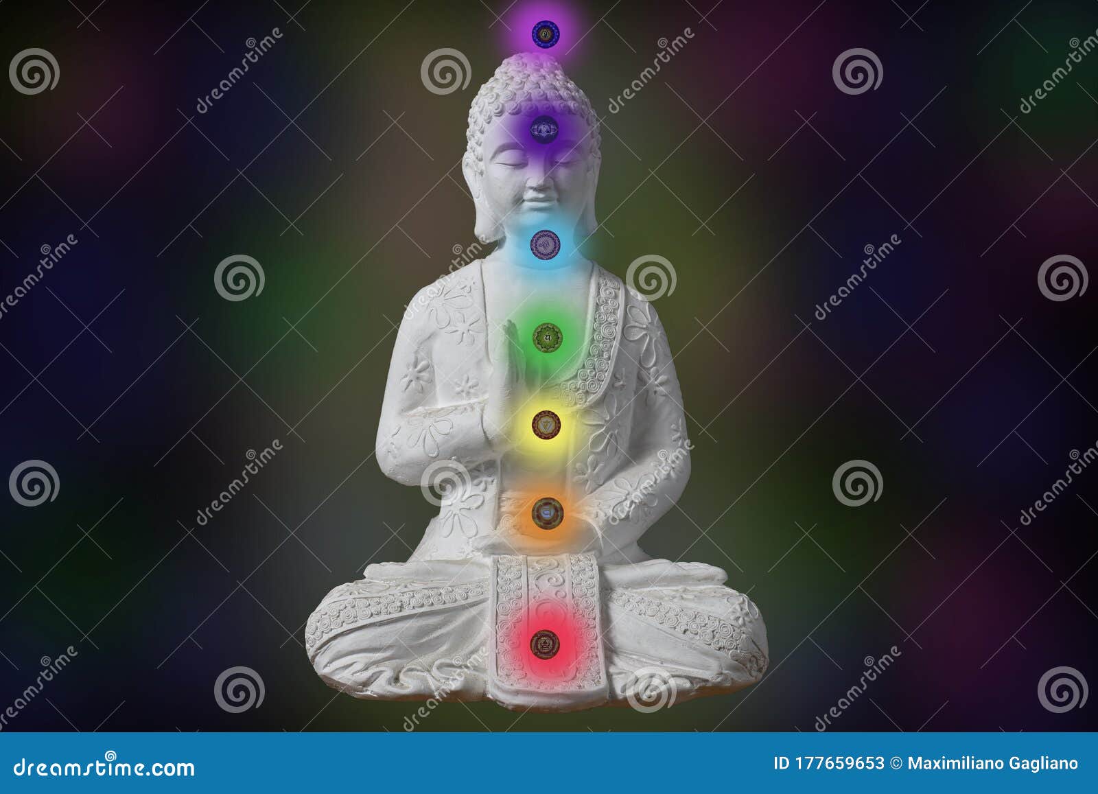 Buddha And Seven Headed Snake Stock Photo | CartoonDealer.com #84741522