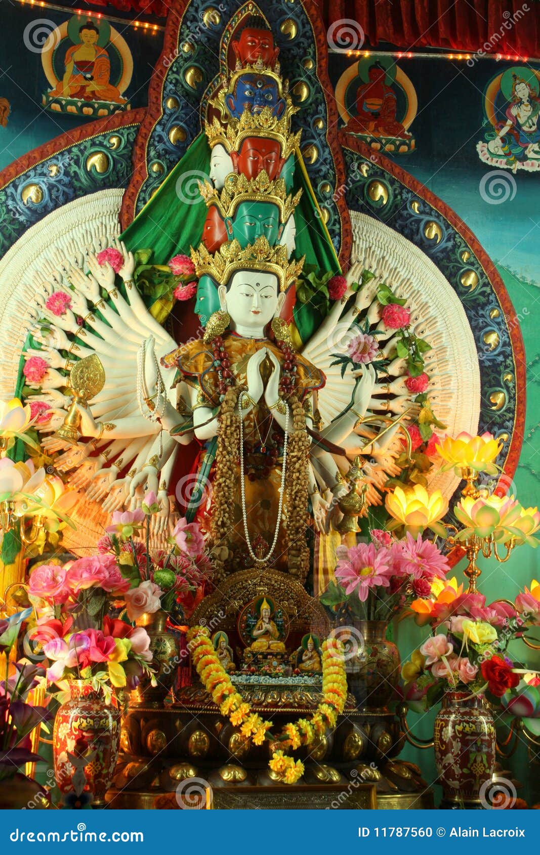 Buddha shrine stock photo. Image of belief, buddhism - 11787560