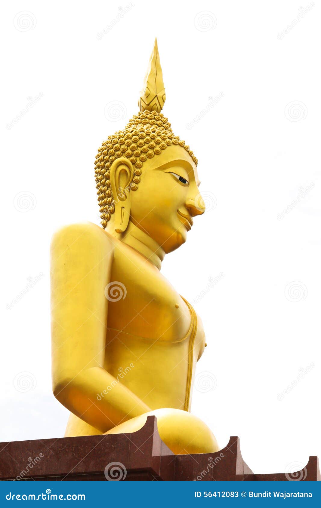 Buddha side view stock image. Image of shape, buddhist - 56412083