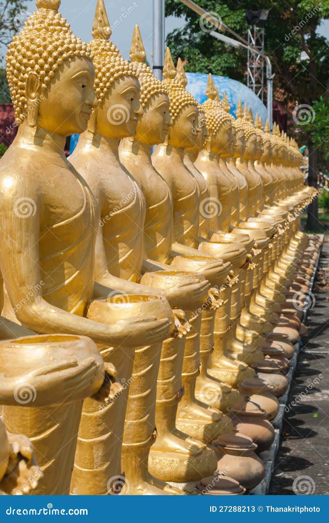 Buddha statue stock image. Image of asia, buddha, gold - 27288213