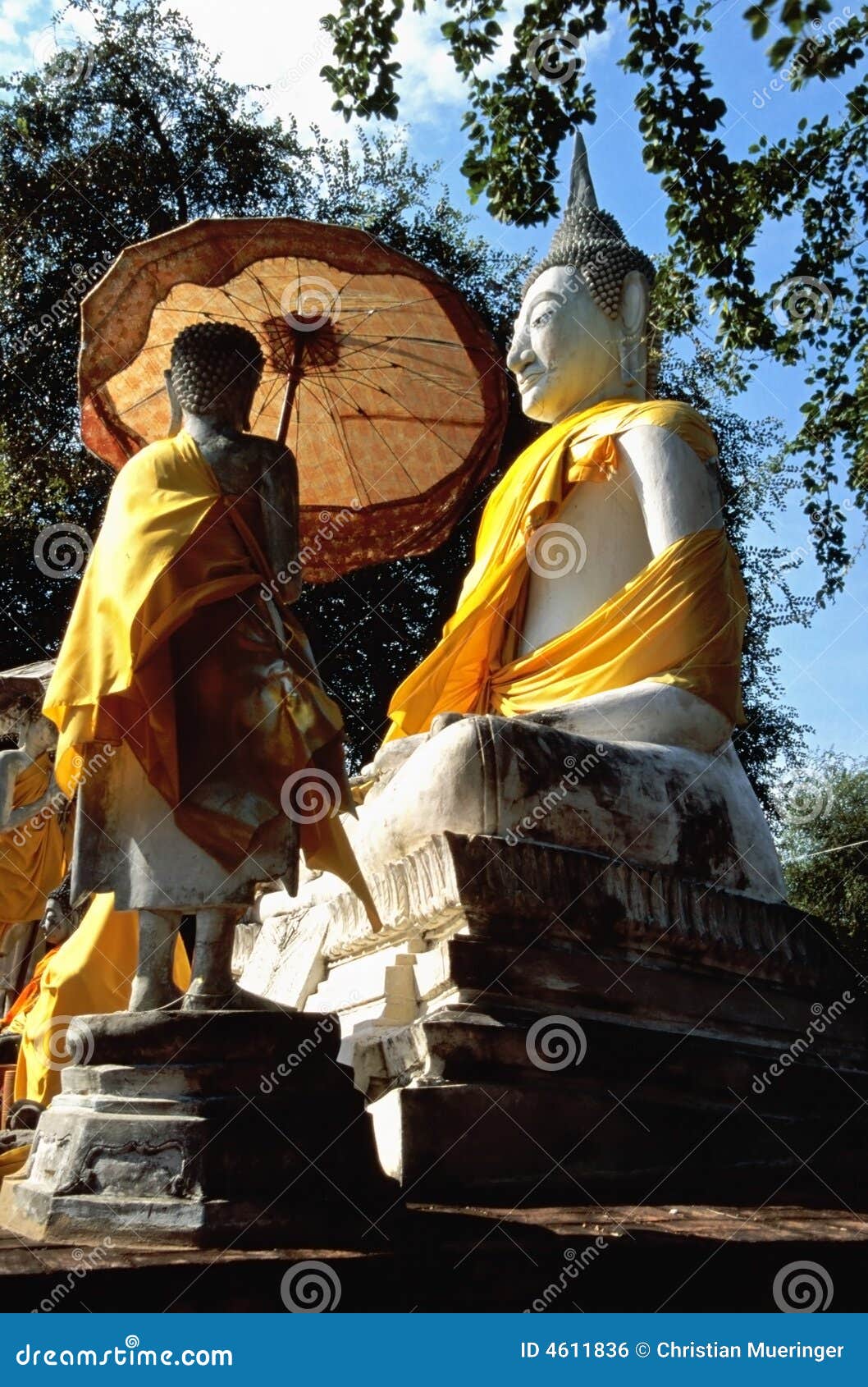Buddha statue stock photo. Image of iconic, figurine, outdoor - 4611836
