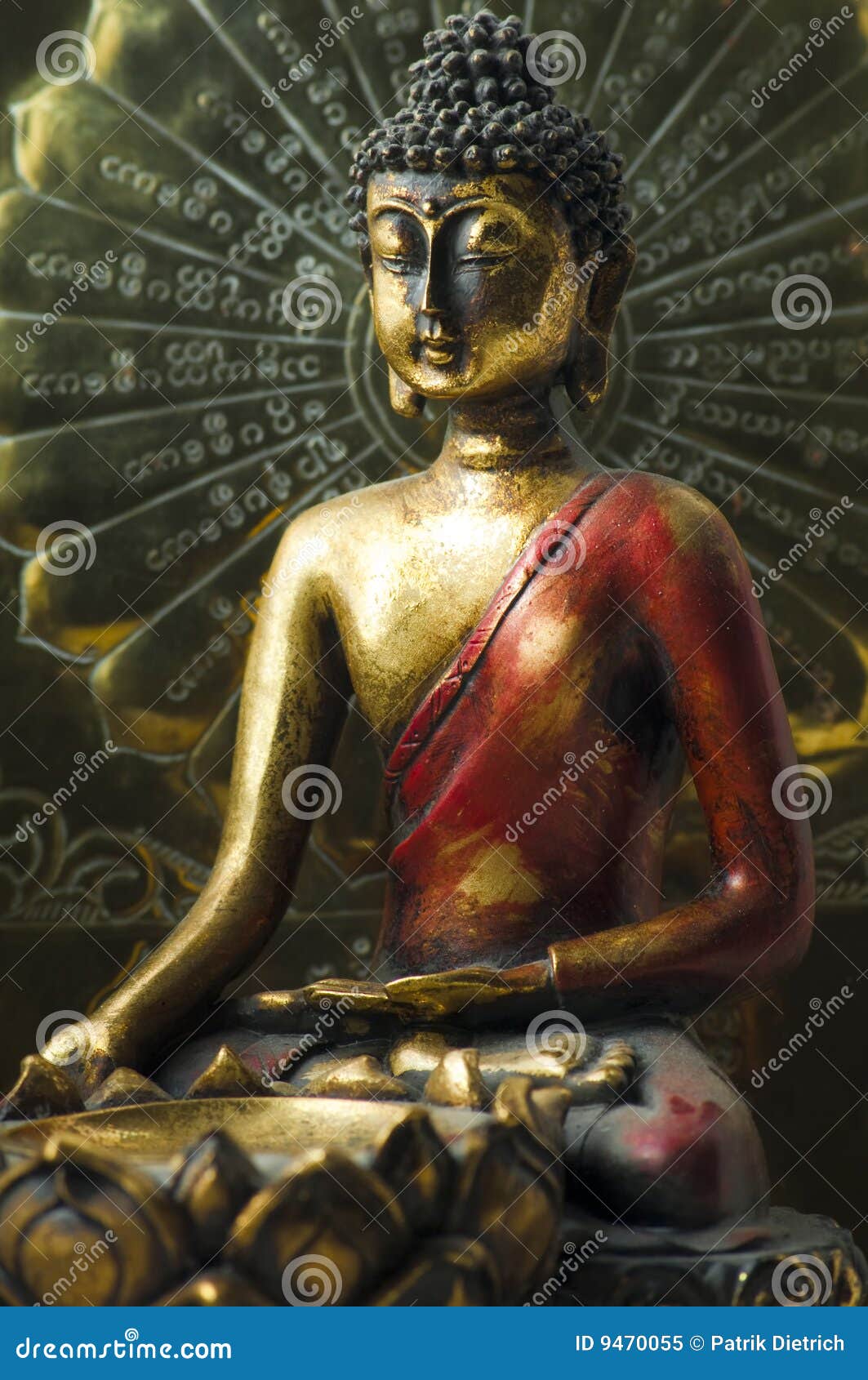 Buddha statue stock image. Image of religious, symbol - 9470055