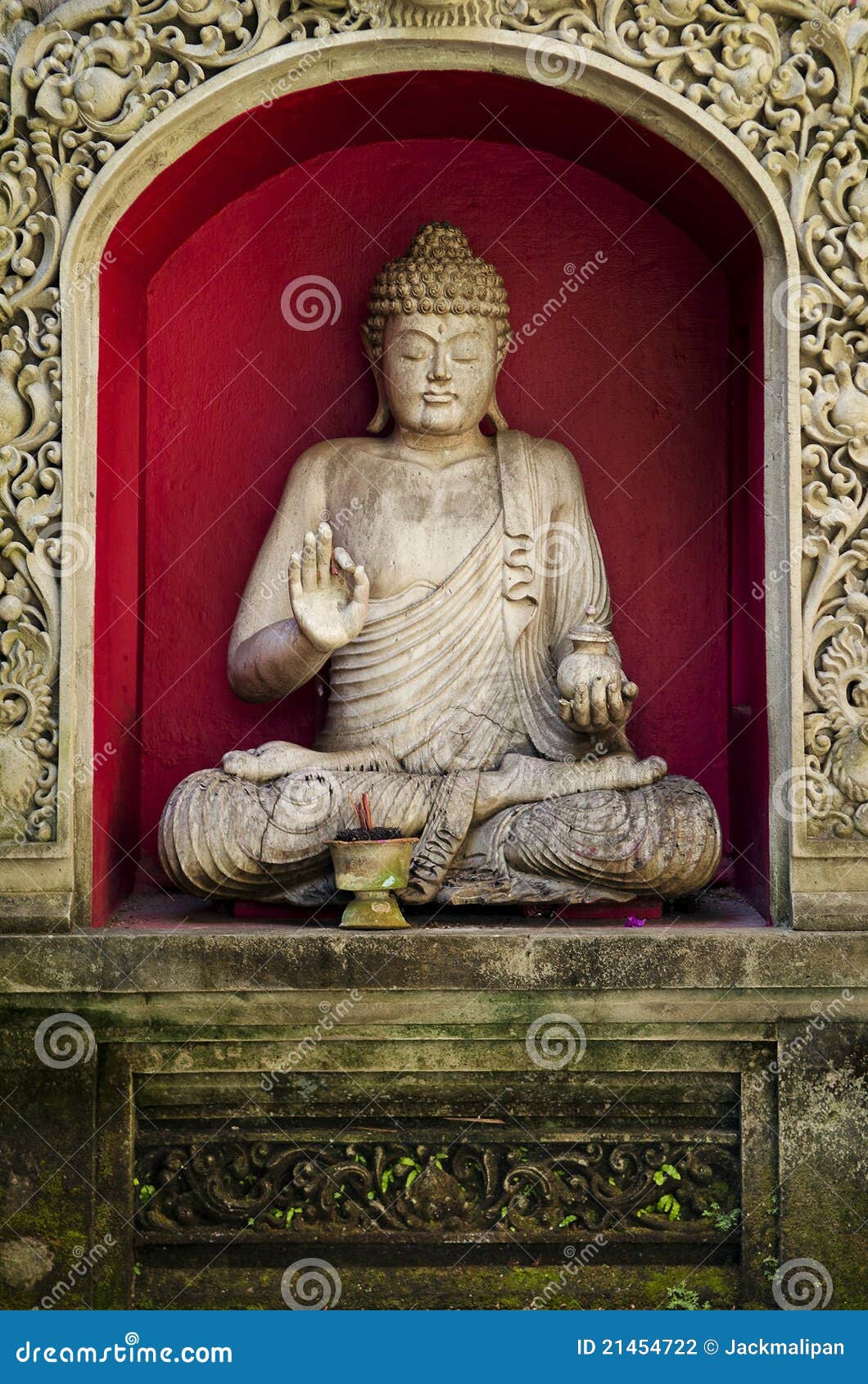 Buddha Statue in Bali Indonesia Stock Photo - Image of figure ...